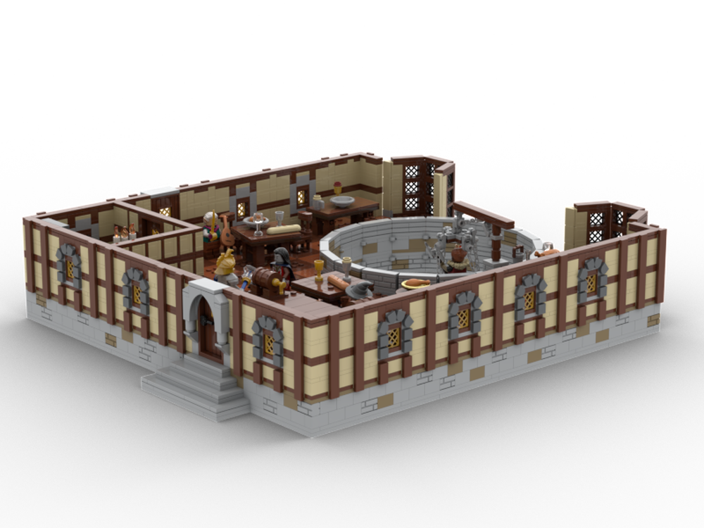 Lego Moc Dungeons And Dragons The Yawning Portal By Cegeha Elbe