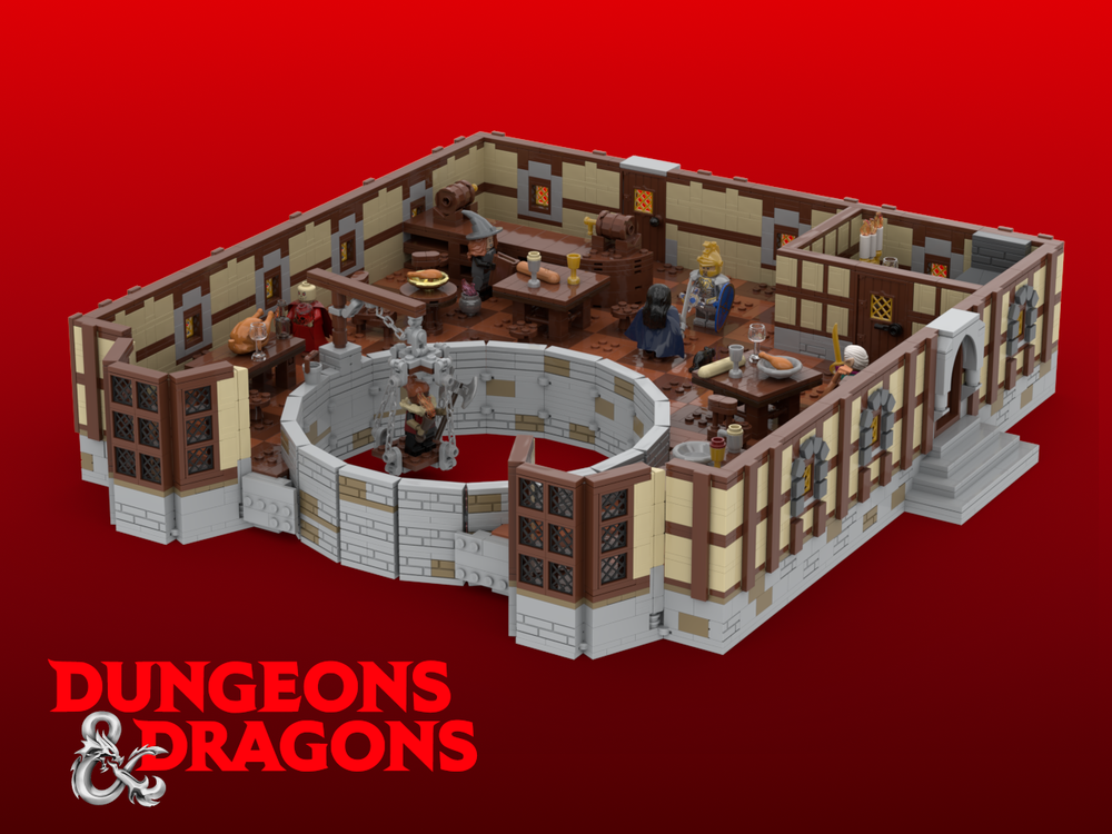 LEGO MOC Dungeons & Dragons - The Yawning Portal by Cegeha Elbe ...