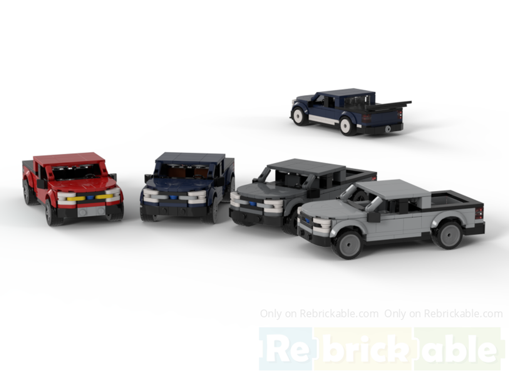 LEGO MOC 2024 Ford Maverick V2 by ZaneWC | Rebrickable - Build with LEGO