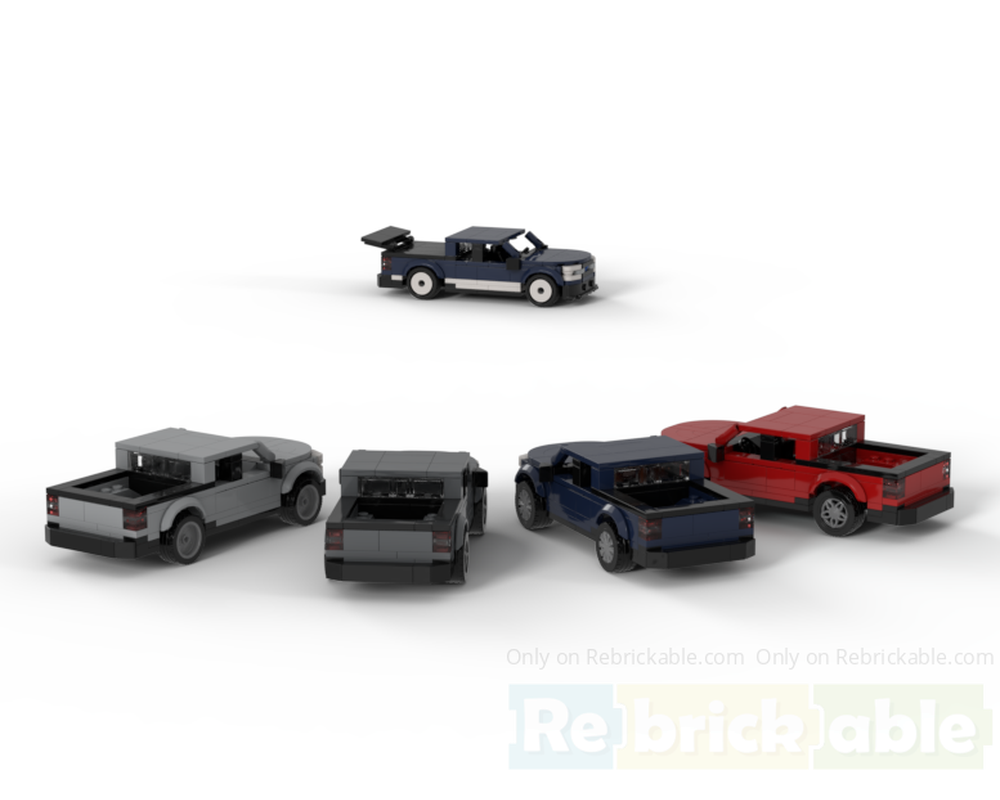 LEGO MOC 2024 Ford Maverick V2 by ZaneWC | Rebrickable - Build with LEGO