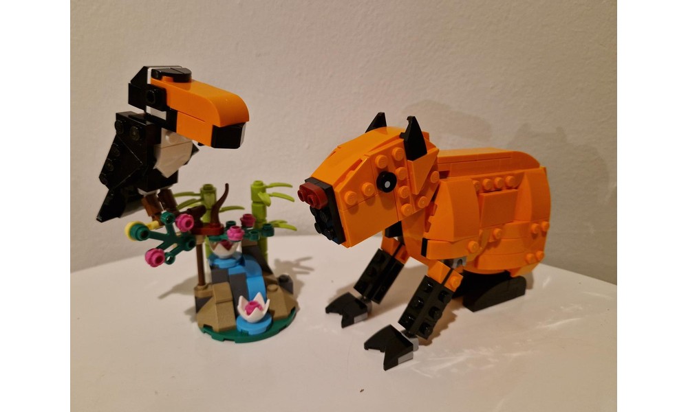 LEGO MOC Capybara by Jappelsap98 | Rebrickable - Build with LEGO