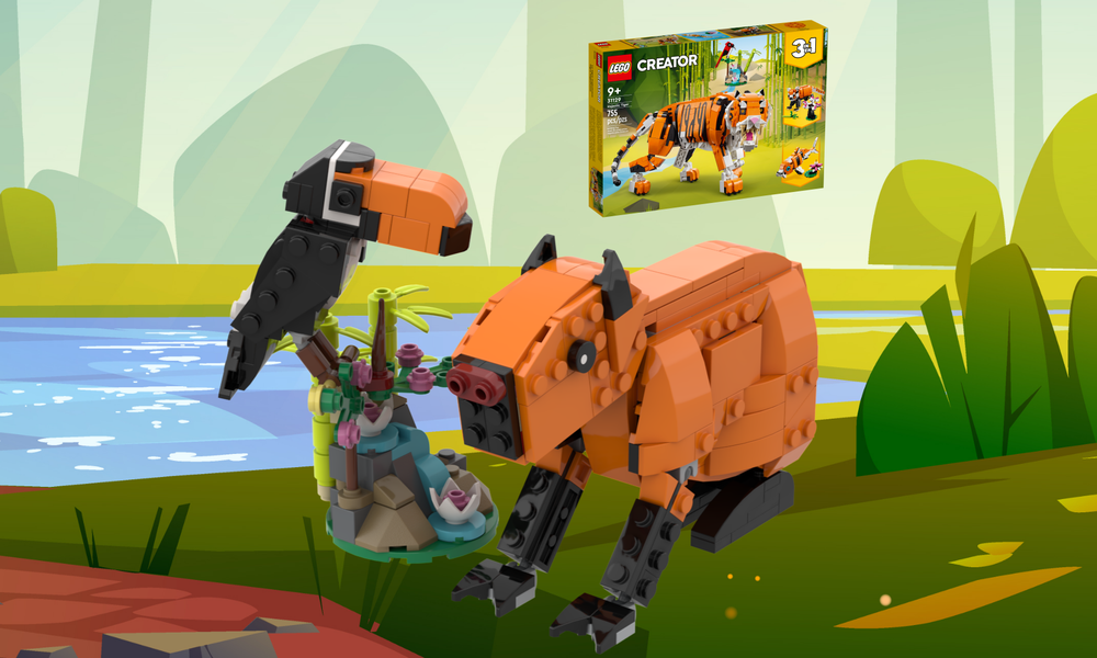 LEGO MOC Capybara by Jappelsap98 | Rebrickable - Build with LEGO