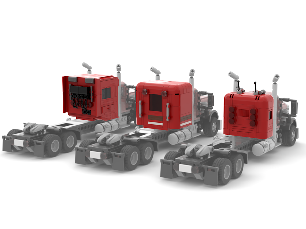 Lego Moc Sleeper Cab Bundle By Owstin Rebrickable Build With Lego