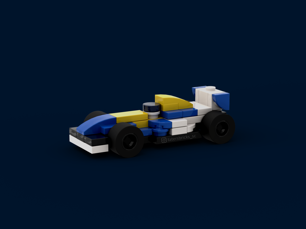 LEGO MOC Williams Racing FW14B mini by Taters | Rebrickable - Build ...