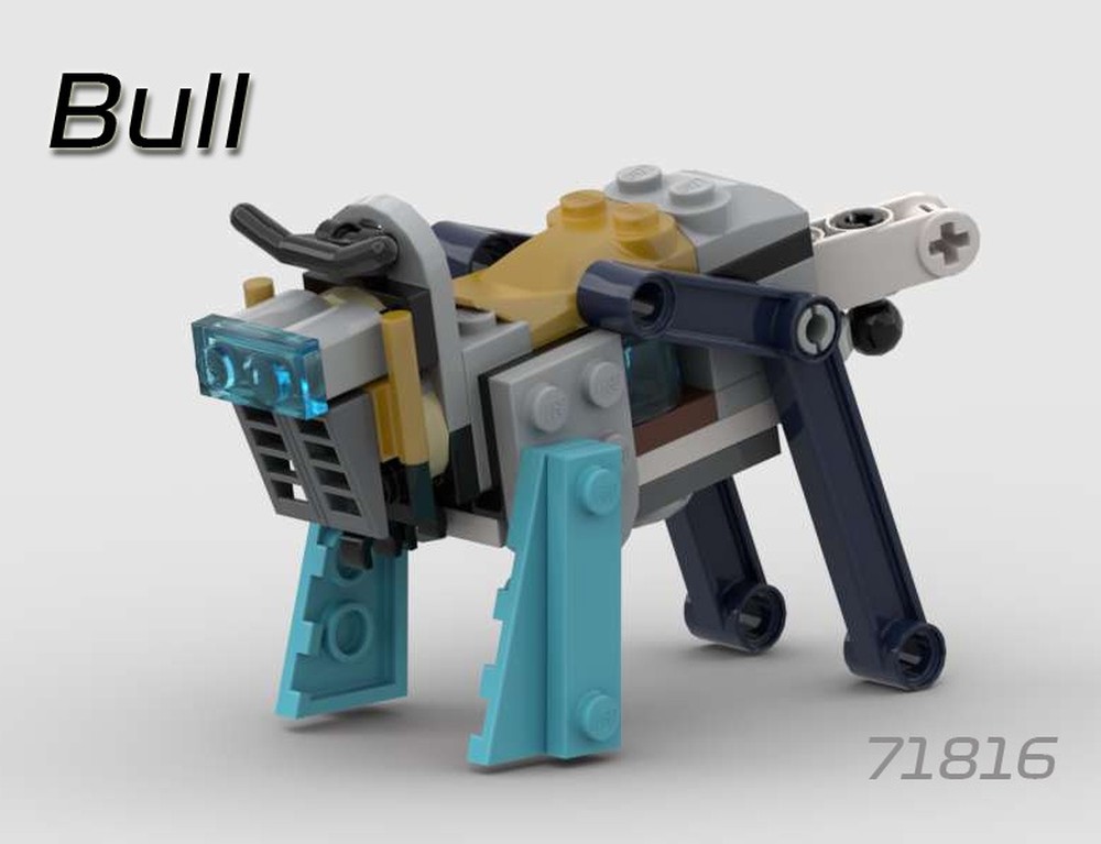 LEGO MOC 71816 Bull by dLegooo | Rebrickable - Build with LEGO