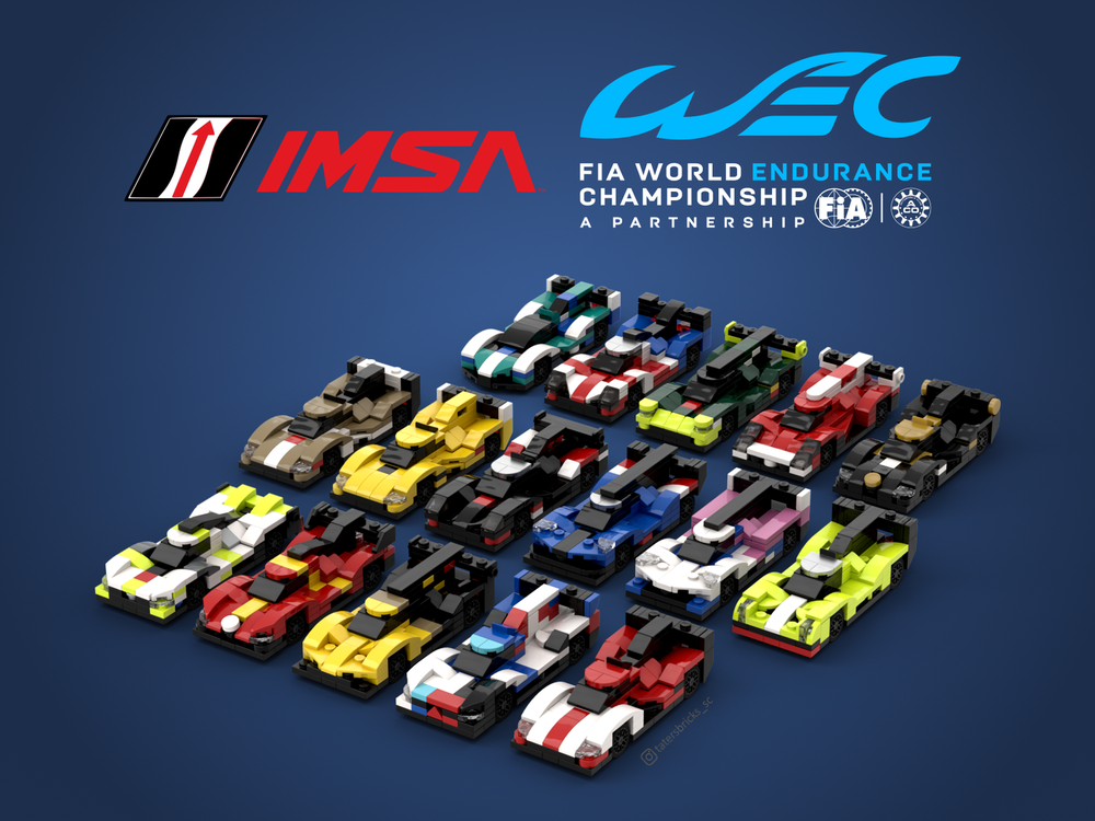 LEGO MOC LMH/GTP Hypercars 5 wide by Taters | Rebrickable - Build with LEGO