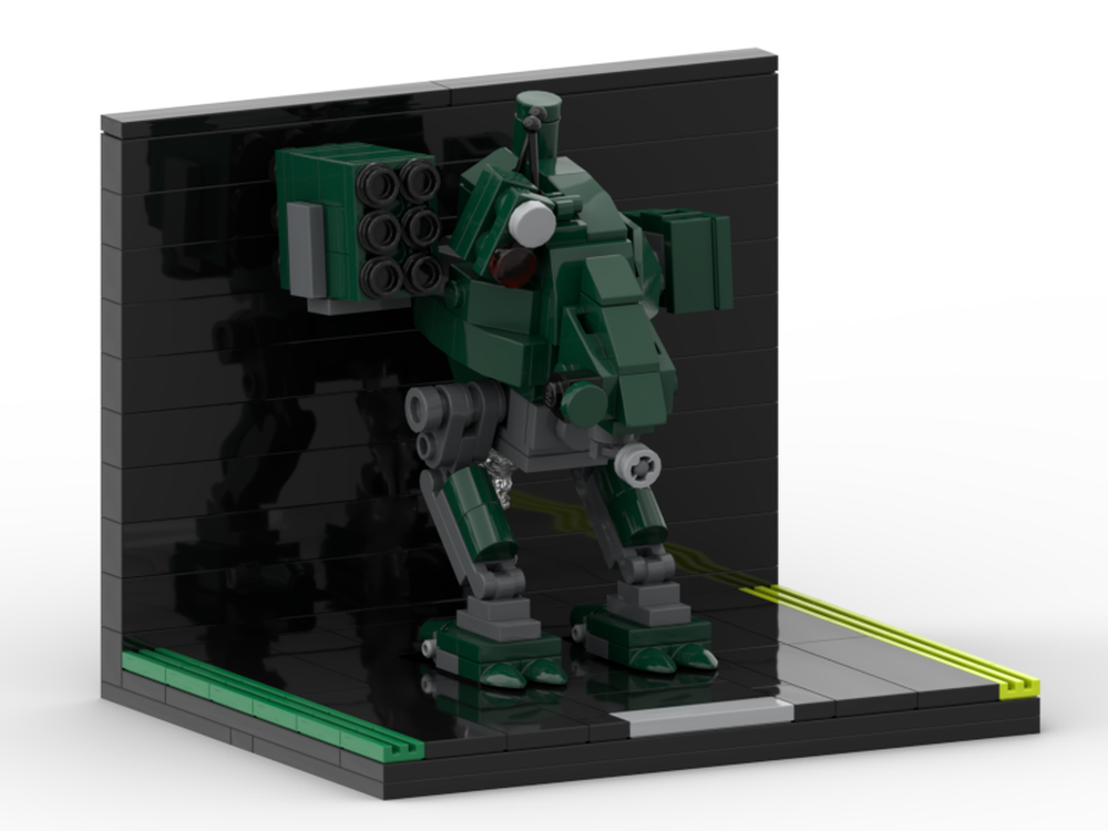 LEGO MOC Mini scale Metal Gear D Fight from Metal Gear 2: Solid Snake ...