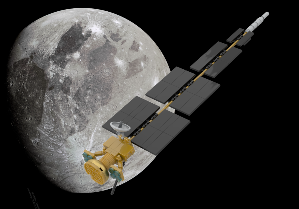 LEGO MOC JIMO Spacecraft by OrchardBuilds | Rebrickable - Build with LEGO