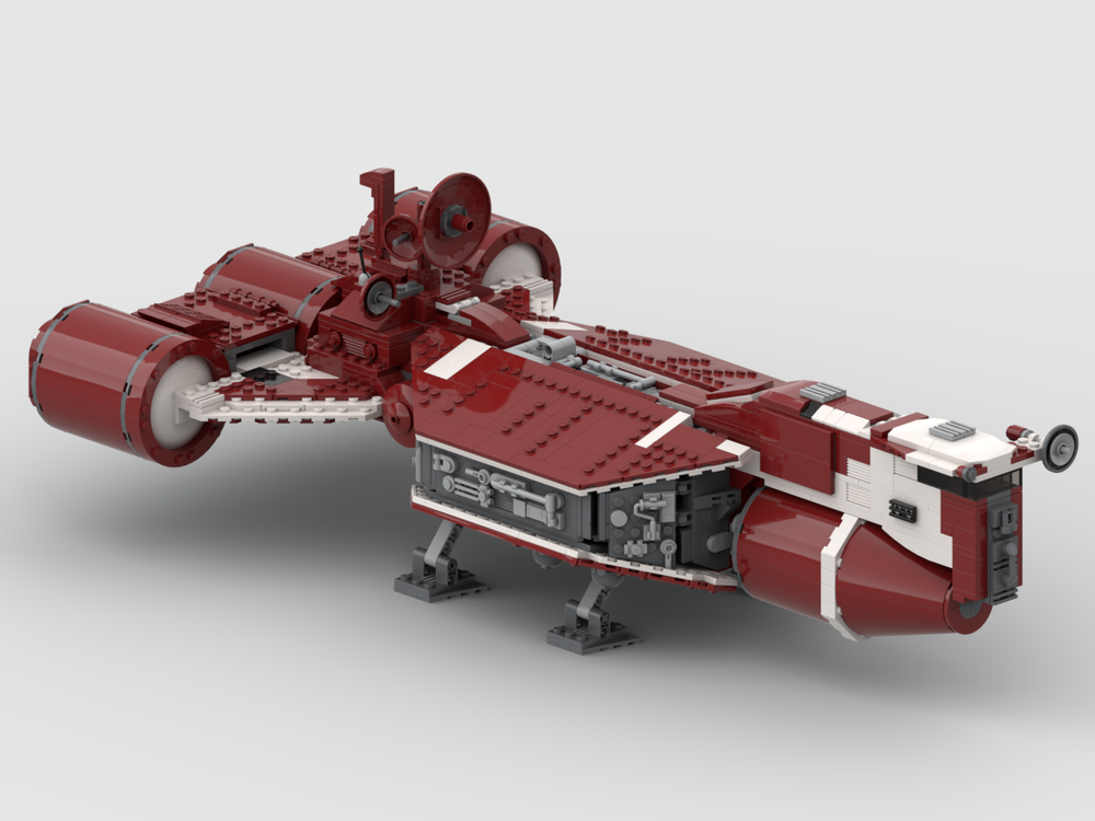 LEGO MOC Republic Cruiser (Radiant VII) V2 by Col_Oneill | Rebrickable ...