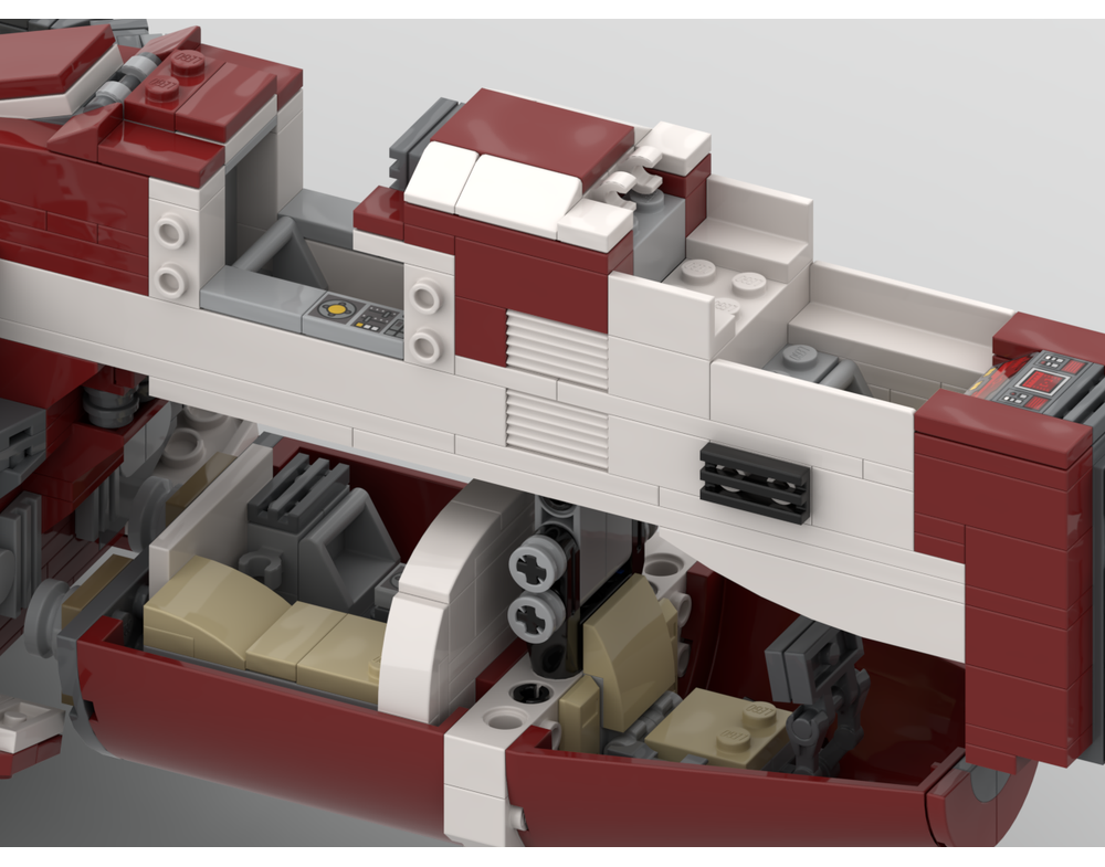 LEGO MOC Republic Consular Class Cruiser (Radiant VII) (Republic ...