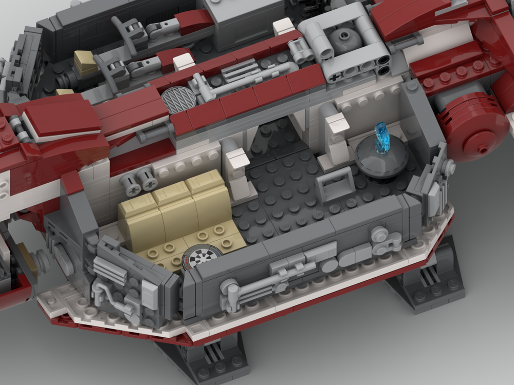 LEGO MOC Republic Cruiser (Radiant VII) V2 by Col_Oneill | Rebrickable ...
