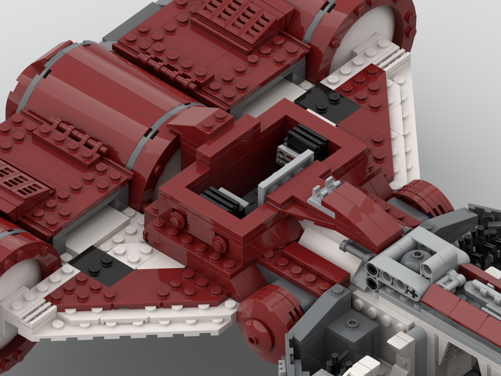 LEGO MOC Republic Cruiser (Radiant VII) V2 by Col_Oneill | Rebrickable ...