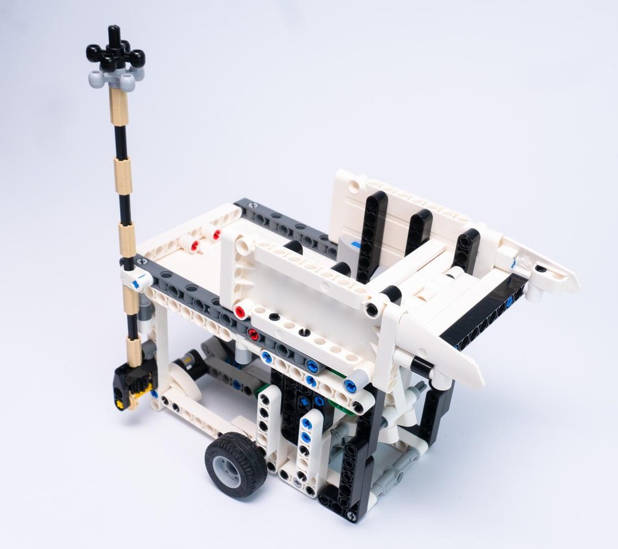 LEGO MOC 42167 Garbage Truck Stepper by Berthil | Rebrickable - Build ...