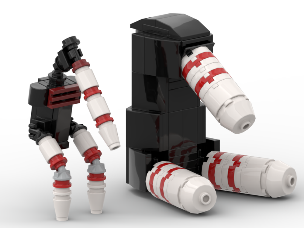 LEGO MOC Corrupted Storch replika + Snorf/Sniffer from Signalis (2022 ...