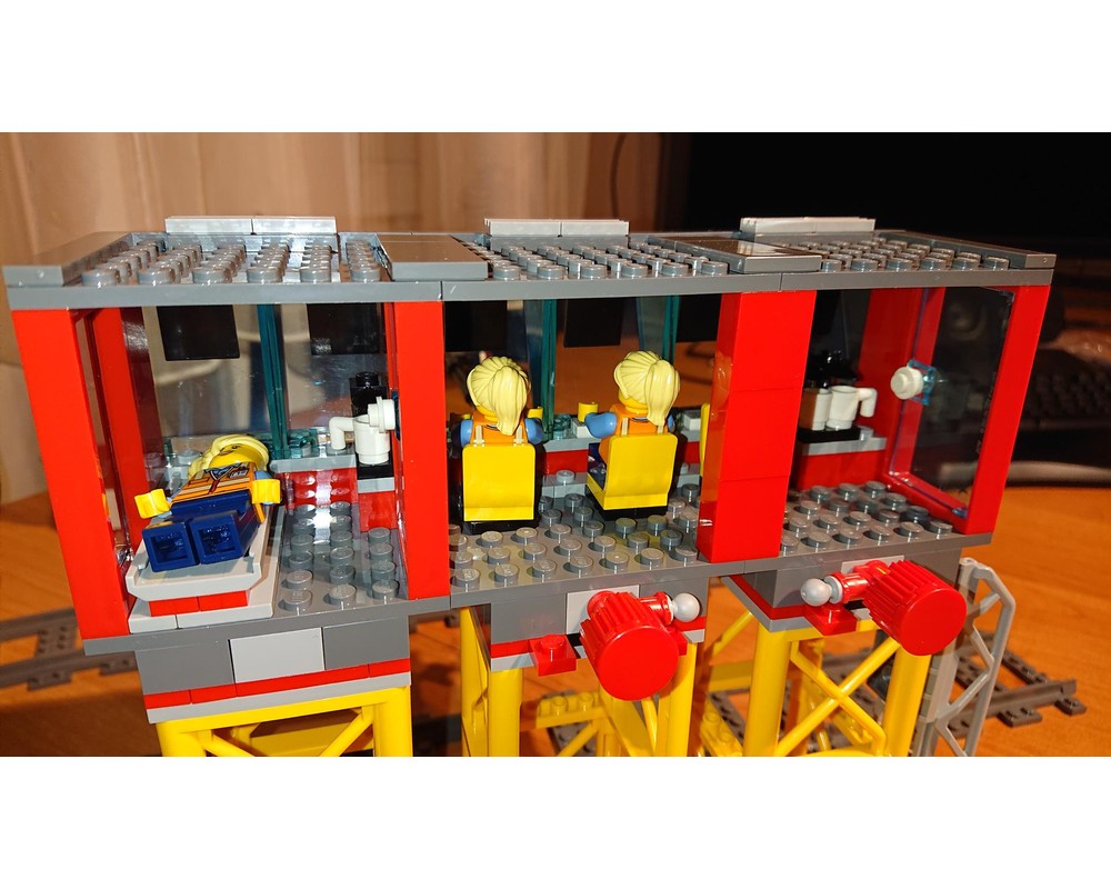 LEGO MOC Train Control Center by Gemiini | Rebrickable - Build with LEGO