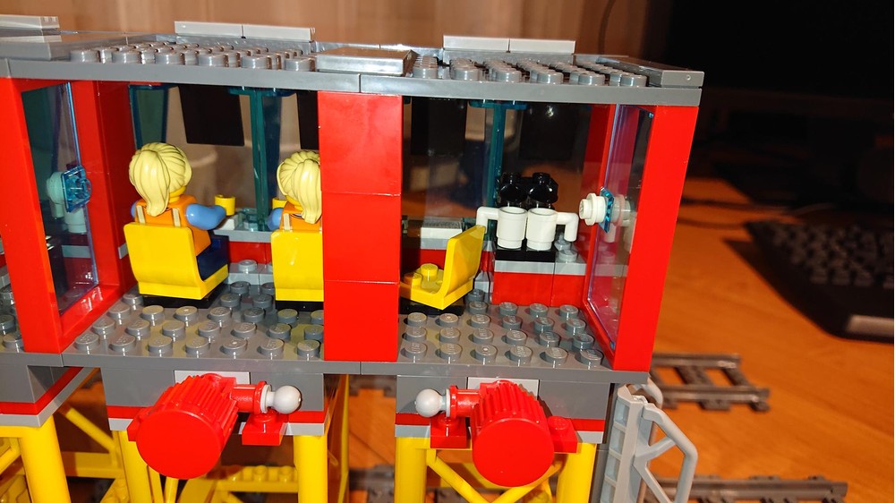 LEGO MOC Train Control Center by Gemiini | Rebrickable - Build with LEGO