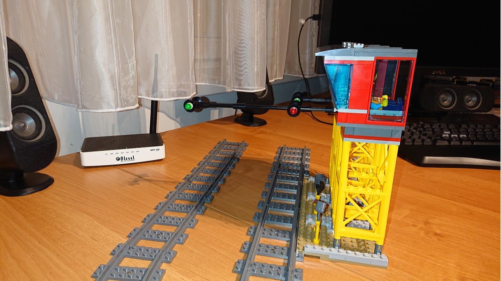 LEGO MOC Train Control Center by Gemiini | Rebrickable - Build with LEGO