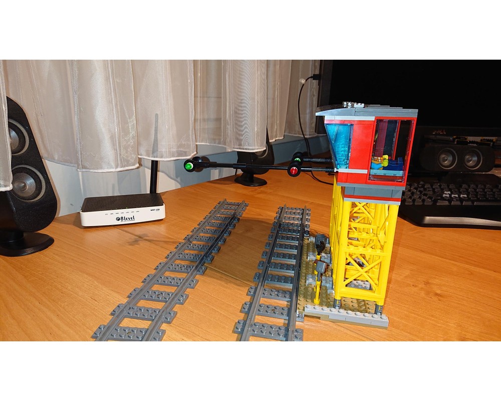 LEGO MOC Train Control Center by Gemiini | Rebrickable - Build with LEGO