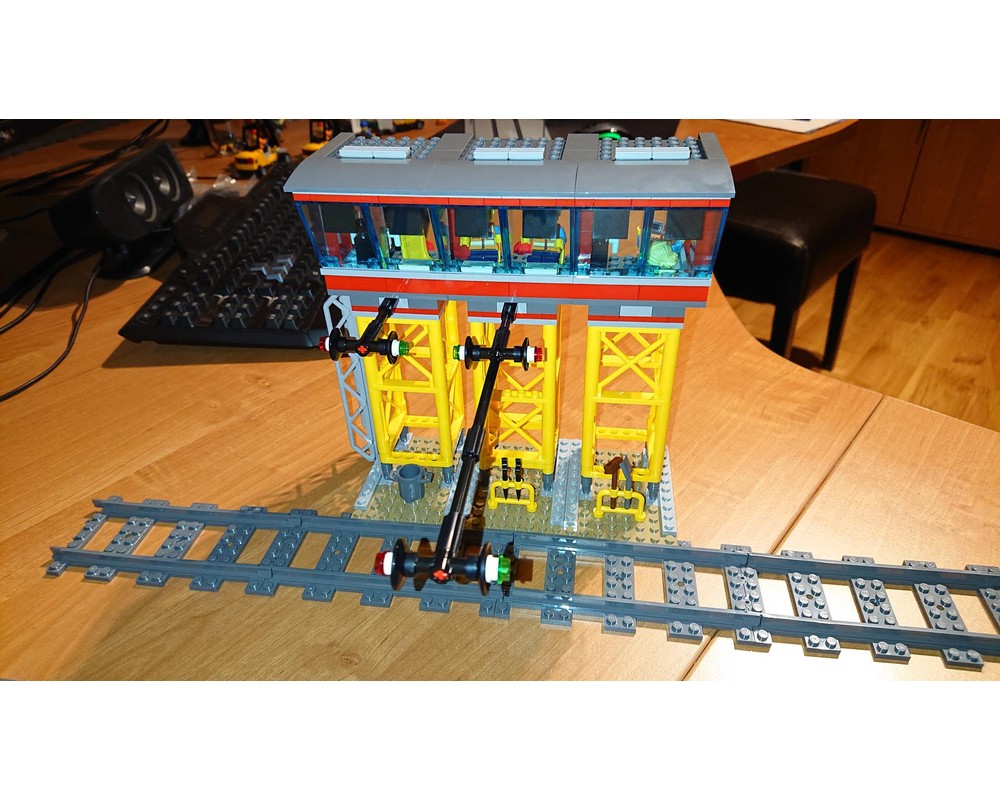 LEGO MOC Train Control Center by Gemiini | Rebrickable - Build with LEGO