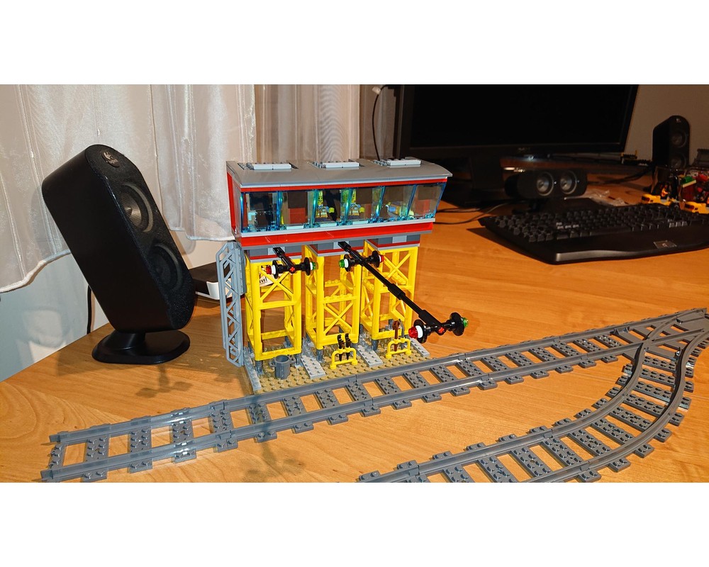 LEGO MOC Train Control Center by Gemiini | Rebrickable - Build with LEGO