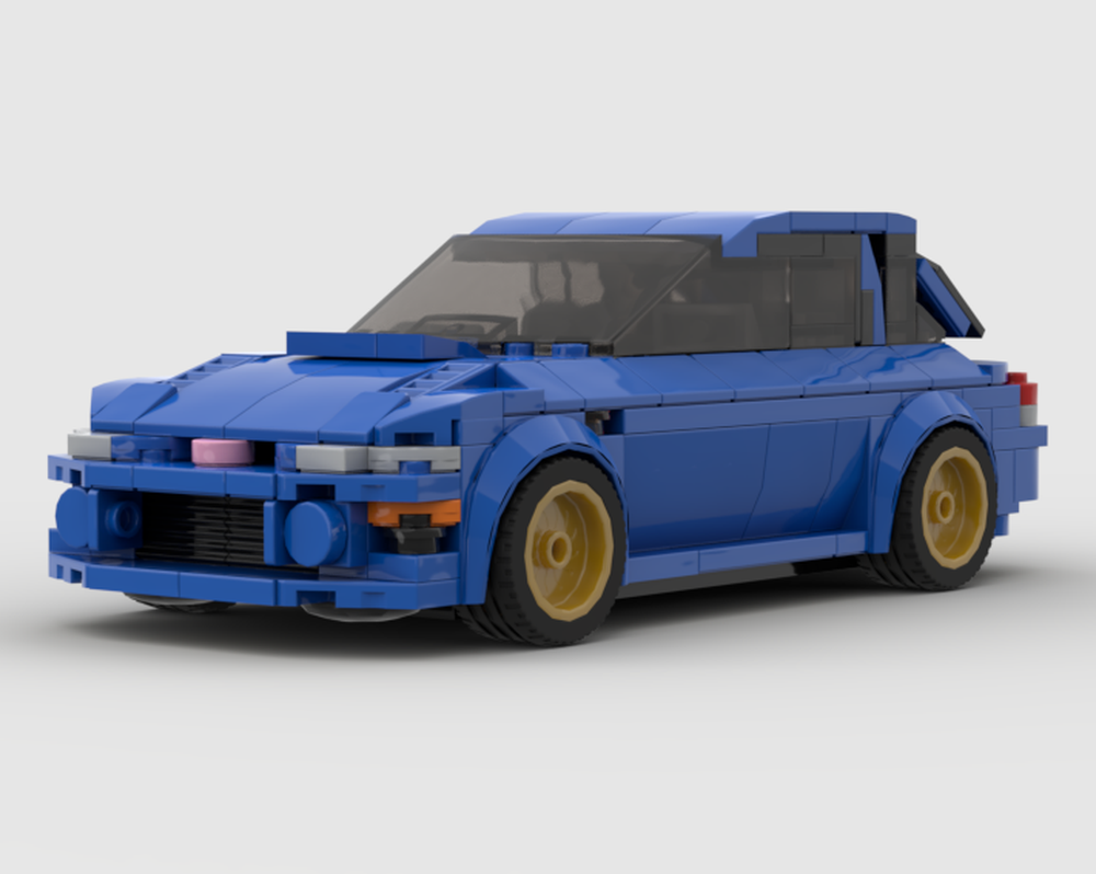 LEGO MOC Subaru Impreza WRX STI wagon by BrickOfOdd | Rebrickable ...