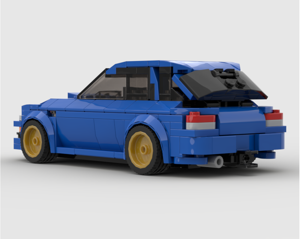 LEGO MOC Subaru Impreza WRX STI wagon by BrickOfOdd | Rebrickable ...
