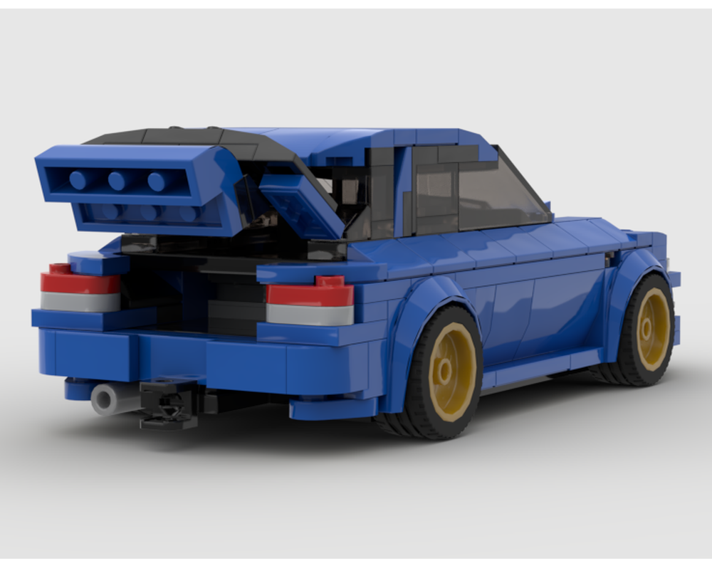 LEGO MOC Subaru Impreza WRX STI wagon by BrickOfOdd | Rebrickable ...