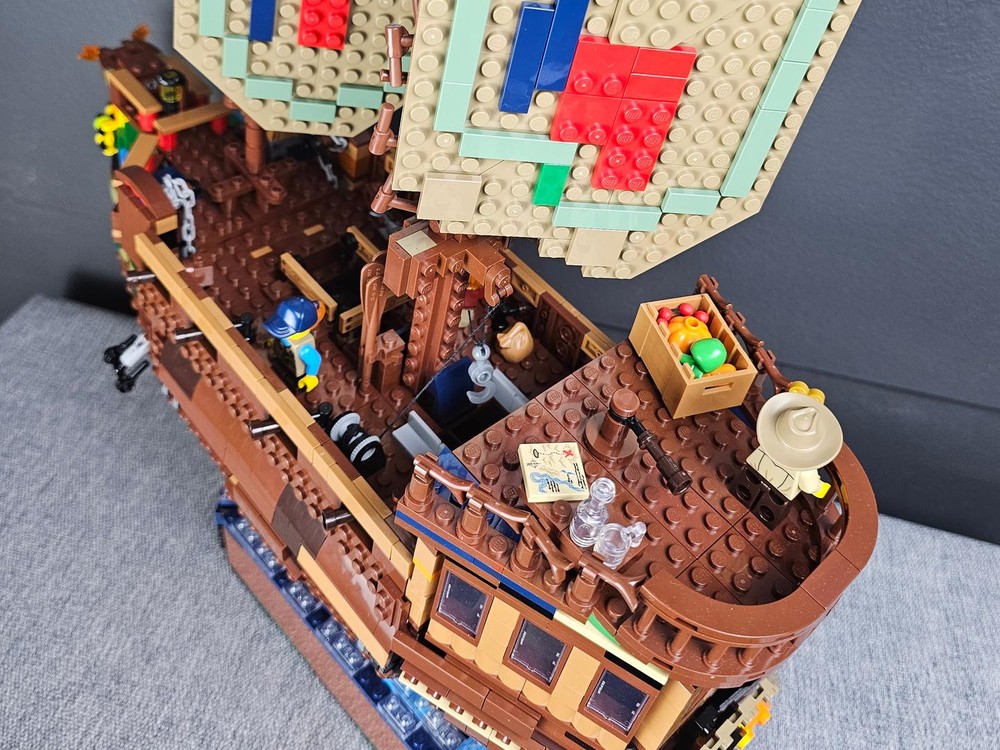 Lego Moc Junk Ship 21318 Tree House Alternate Build By