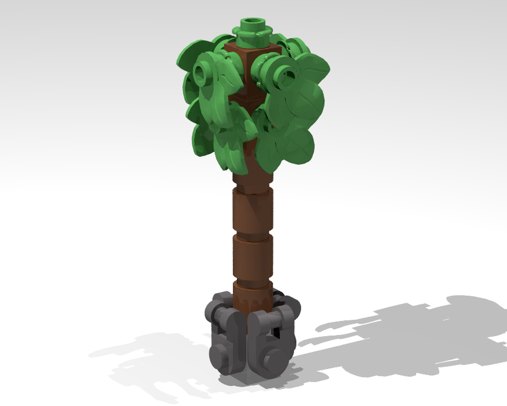 LEGO MOC Simple Tree Design by BrickAndBuildsI | Rebrickable - Build ...