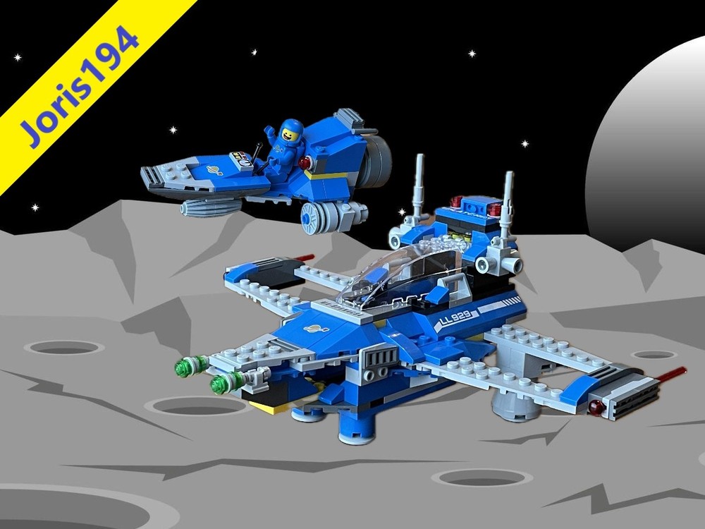 LEGO MOC Cosmic Cruiser 6890 Revamped by Joris194 | Rebrickable - Build ...