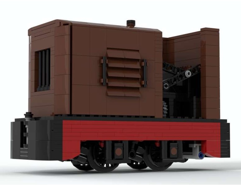 LEGO MOC Field railway diesel locomotive based on LKM Ns 1 (with ...