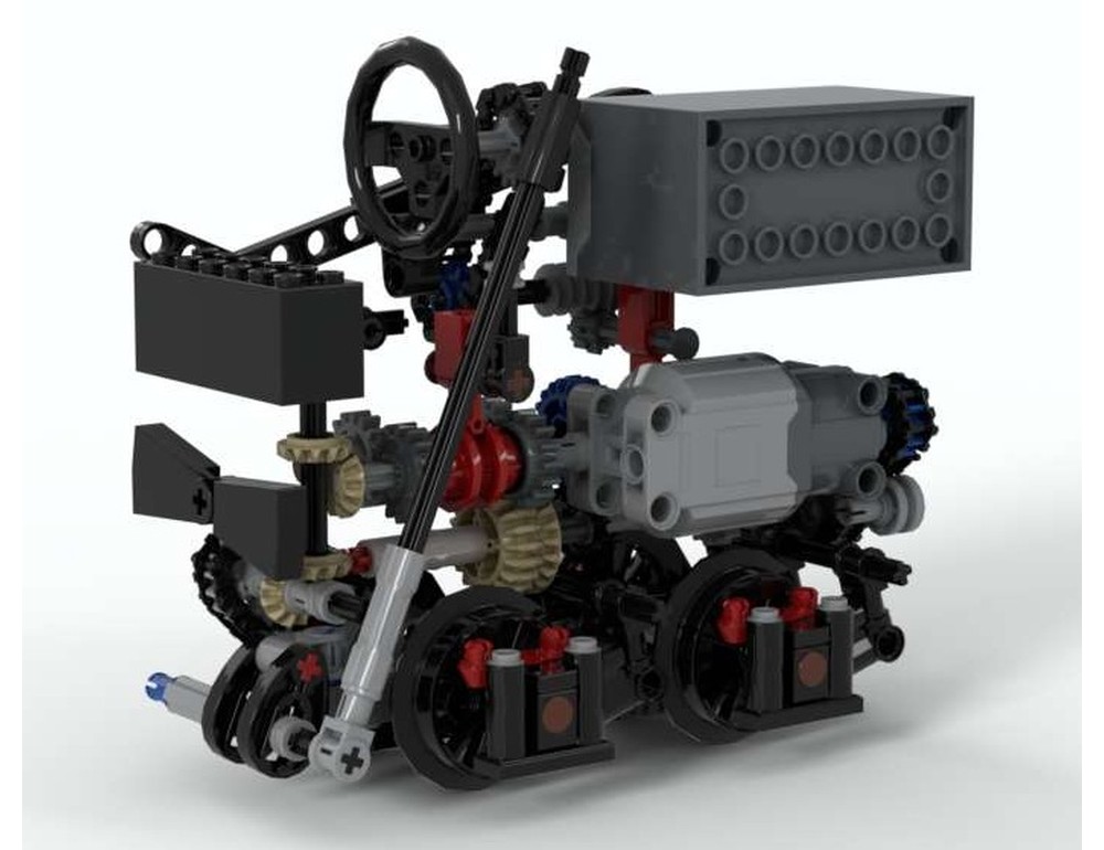 LEGO MOC Field railway diesel locomotive based on LKM Ns 1 (with ...