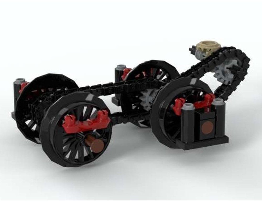 LEGO MOC Field railway diesel locomotive based on LKM Ns 1 (with ...