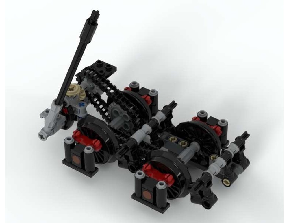 LEGO MOC Field railway diesel locomotive based on LKM Ns 1 (with ...