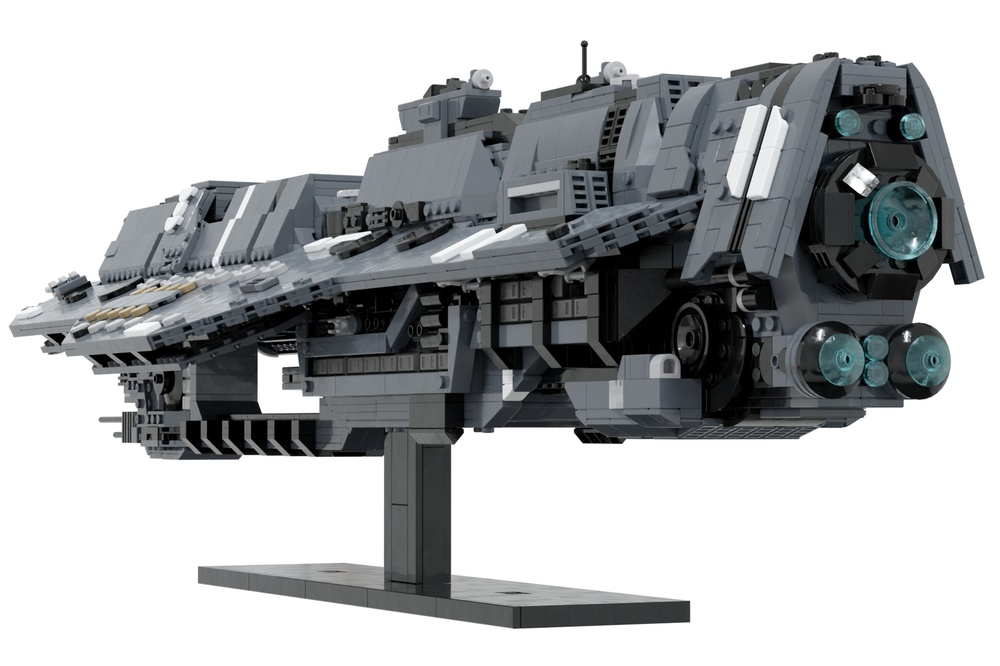 LEGO MOC Epoch-class Heavy Carrier by Lilium Brick Yards | Rebrickable ...