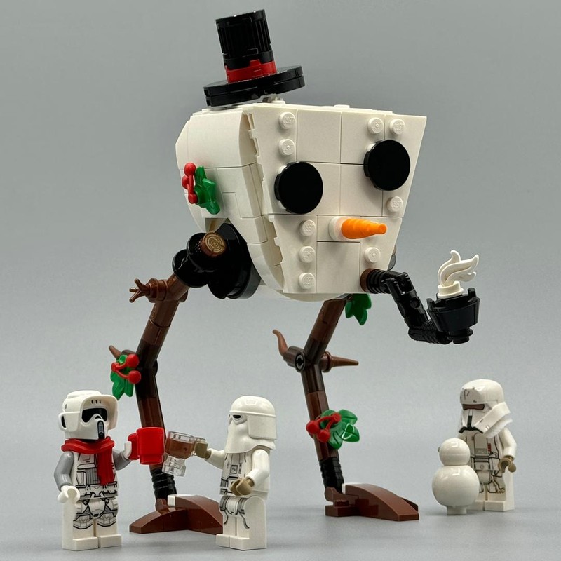 LEGO MOC Snowman AT-ST by farawaybricks | Rebrickable - Build with LEGO