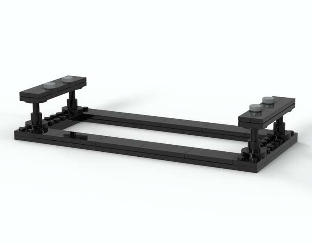 LEGO MOC Stand for the MOC Field railway diesel locomotive based on LKM ...