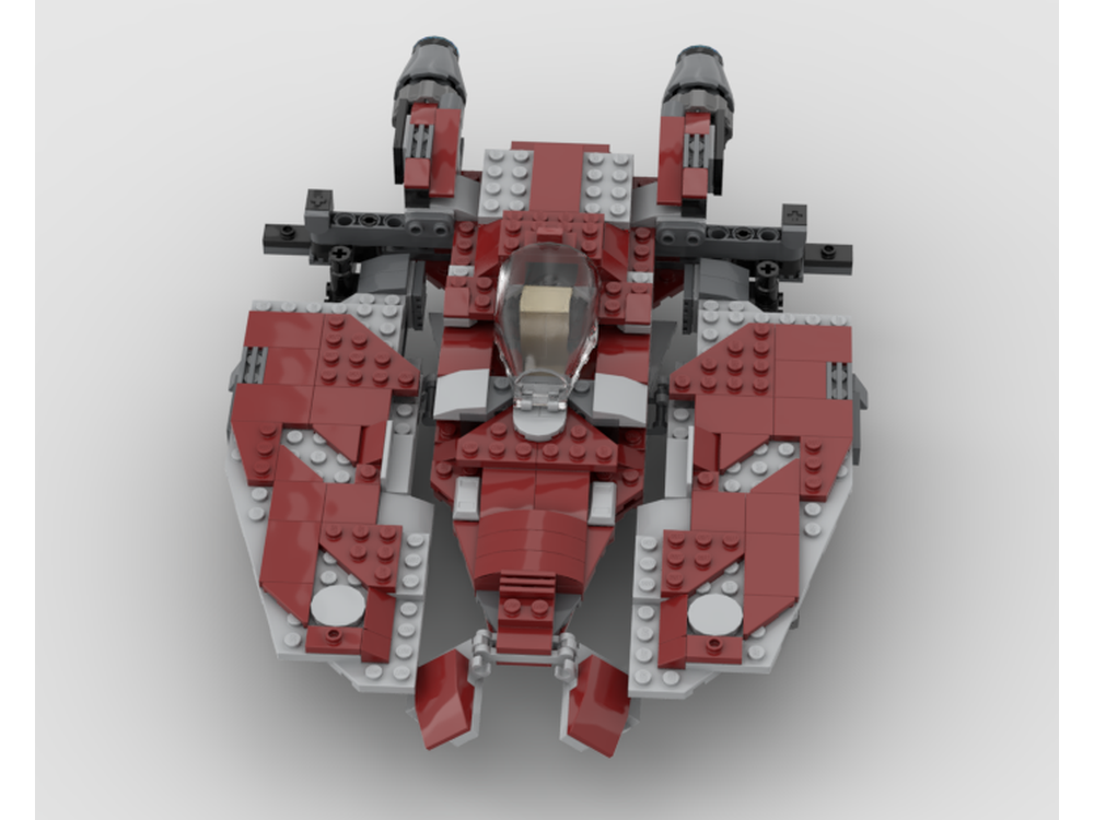 Lego Moc Ahsokas Liberator Starfighter75362 Striker Class Alt Build