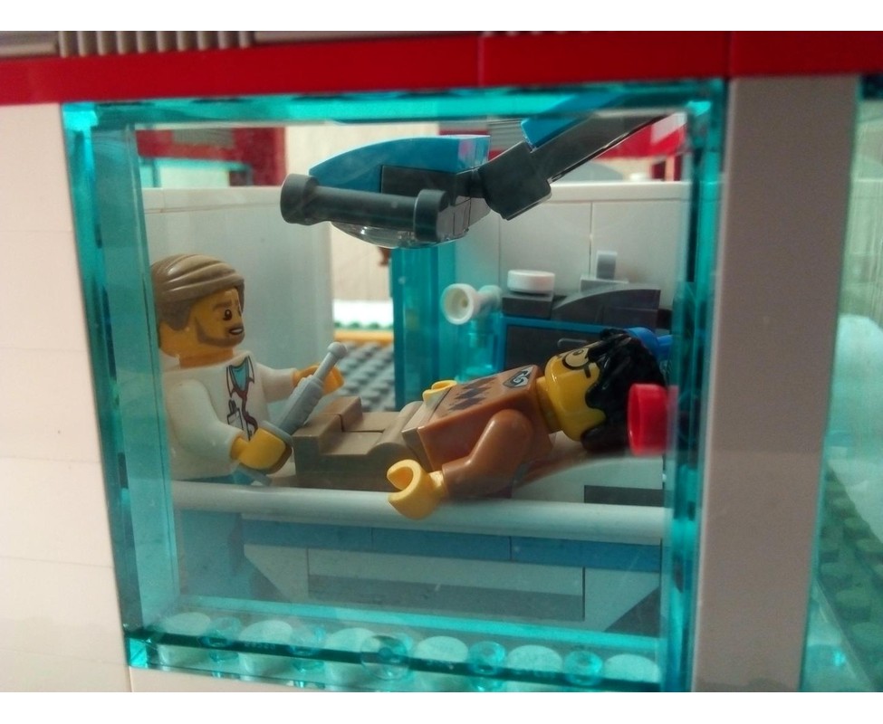 LEGO MOC LEGO® City Hospital - 60204 MOC by purplehaze | Rebrickable ...