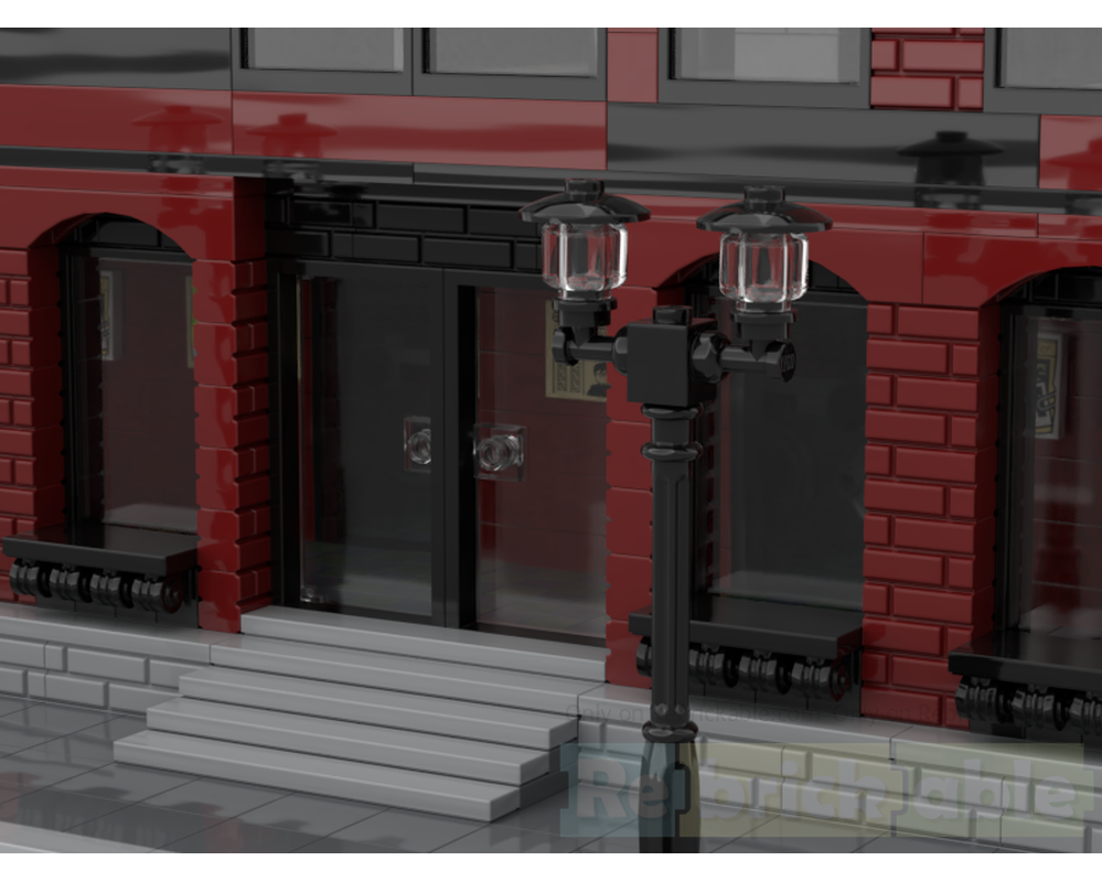 LEGO MOC Laundromat and Grill by NorwegianTater | Rebrickable - Build ...