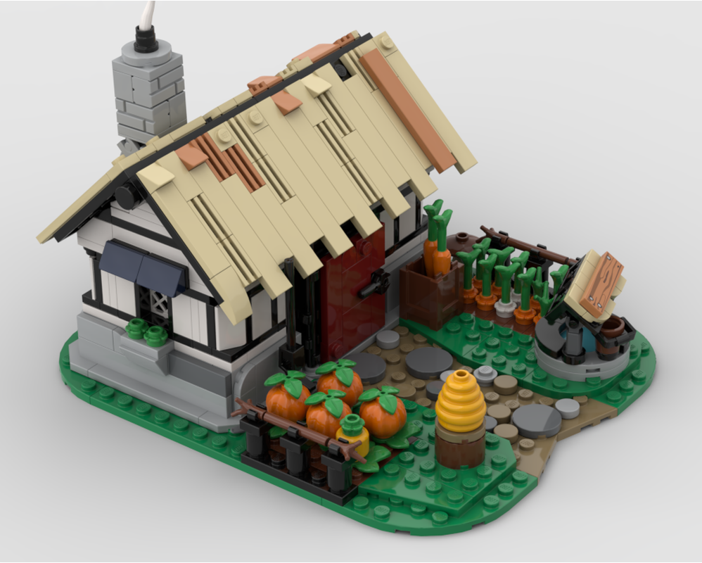 LEGO MOC-202692 Small medieval farmhouse by solidhippo | Rebrickable ...