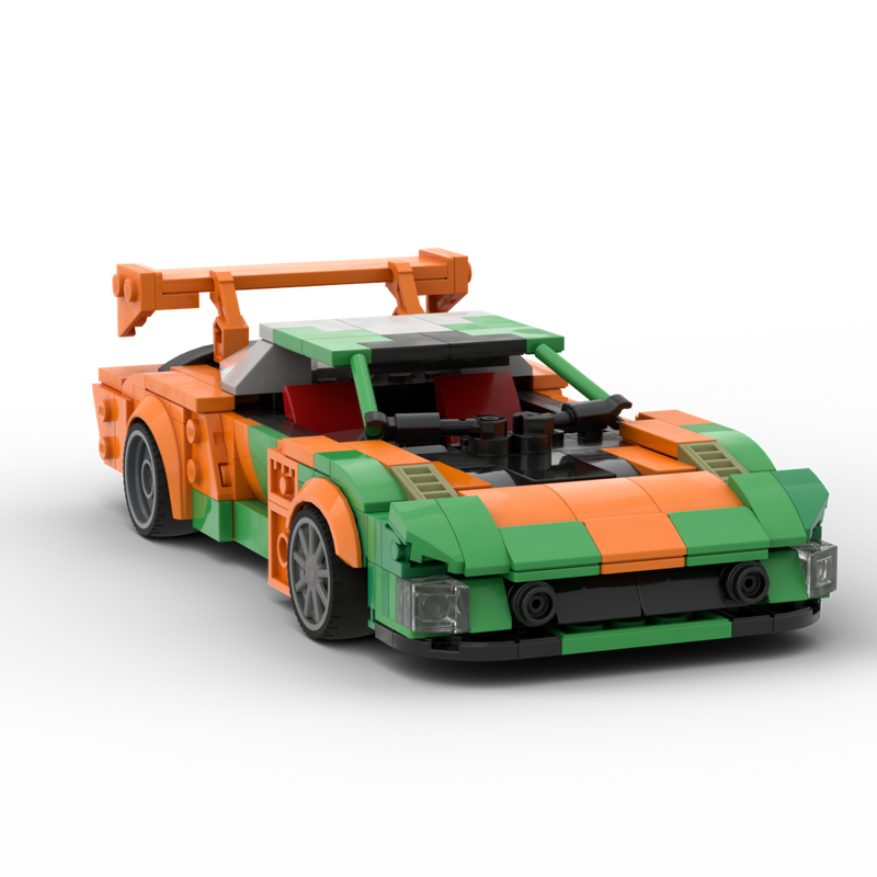 LEGO MOC LB-Super Silhouette RX-7 by JFR | Rebrickable - Build with LEGO