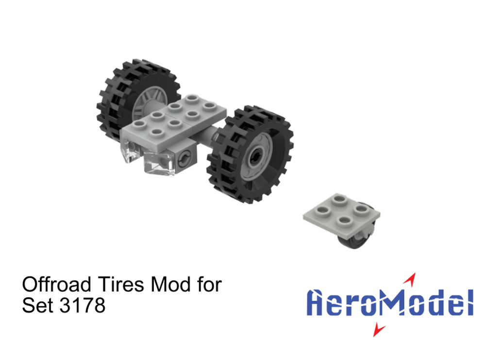 LEGO MOC Bush Mod for Set 3178 Yellow Seaplane by Shturmovik ...