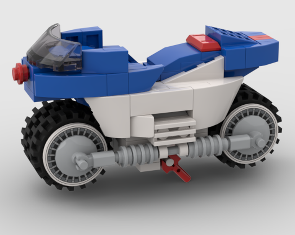 LEGO MOC M.A.S.K. BANDIT / BULLET Transformable Street Bike ...