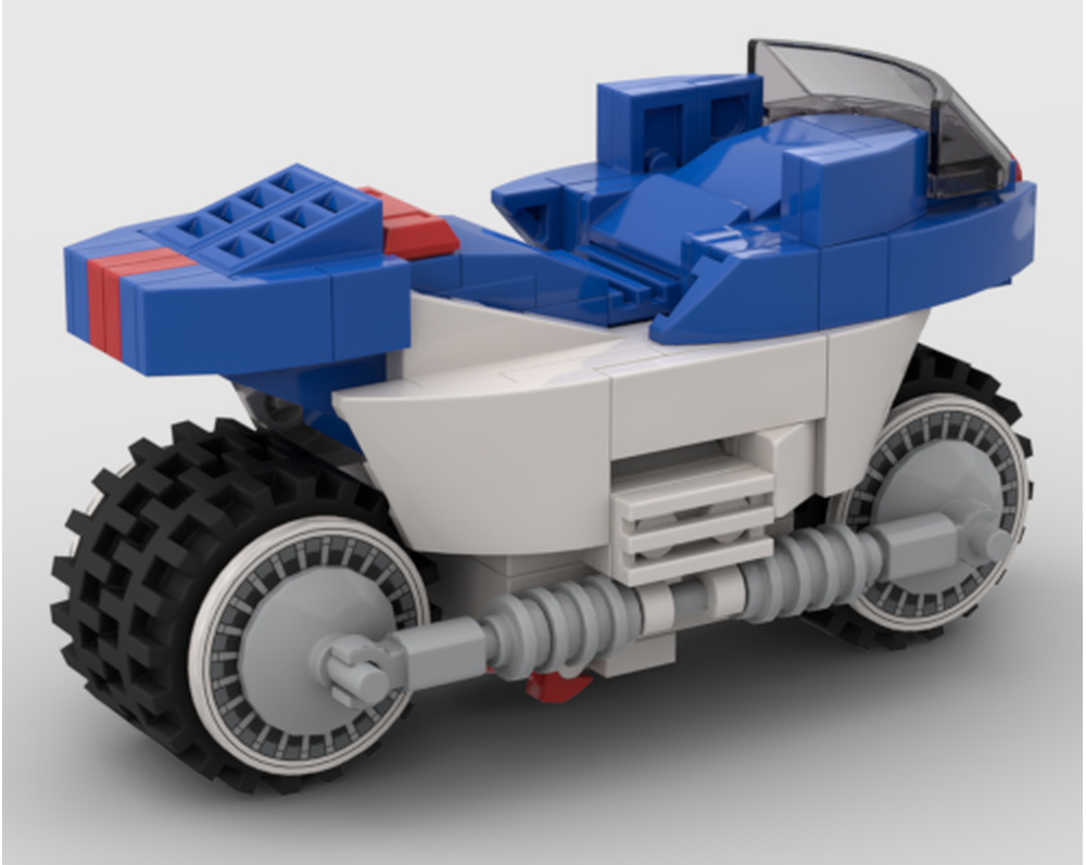 LEGO MOC M.A.S.K. BANDIT / BULLET Transformable Street Bike ...