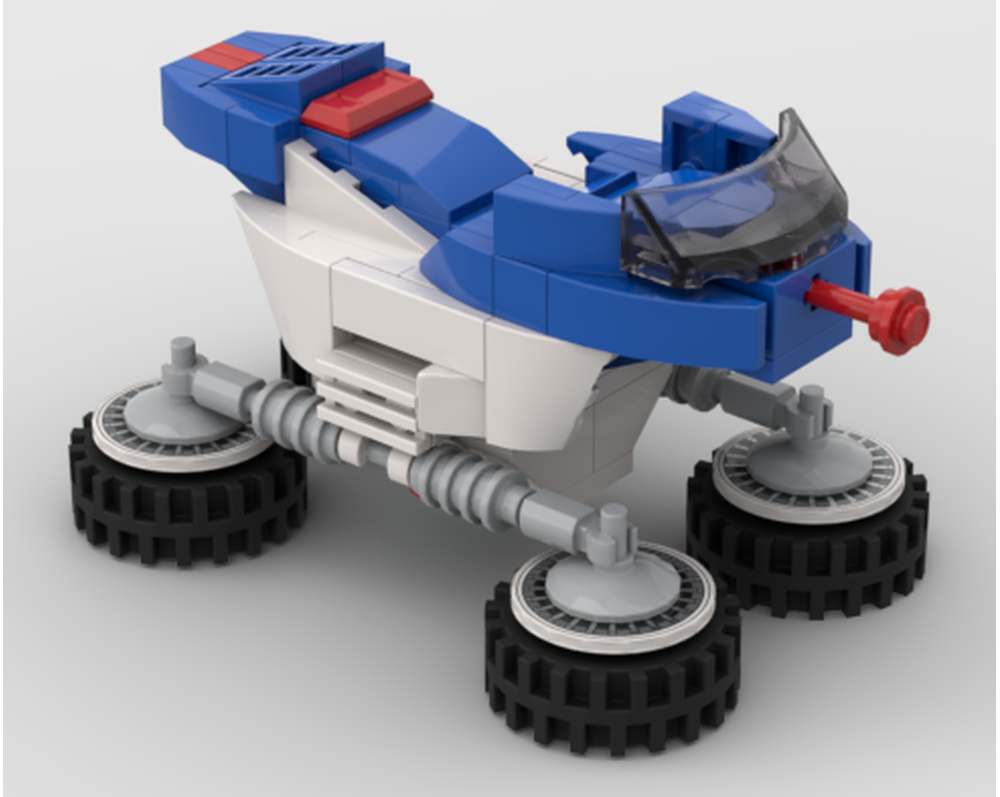 LEGO MOC M.A.S.K. BANDIT / BULLET Transformable Street Bike ...