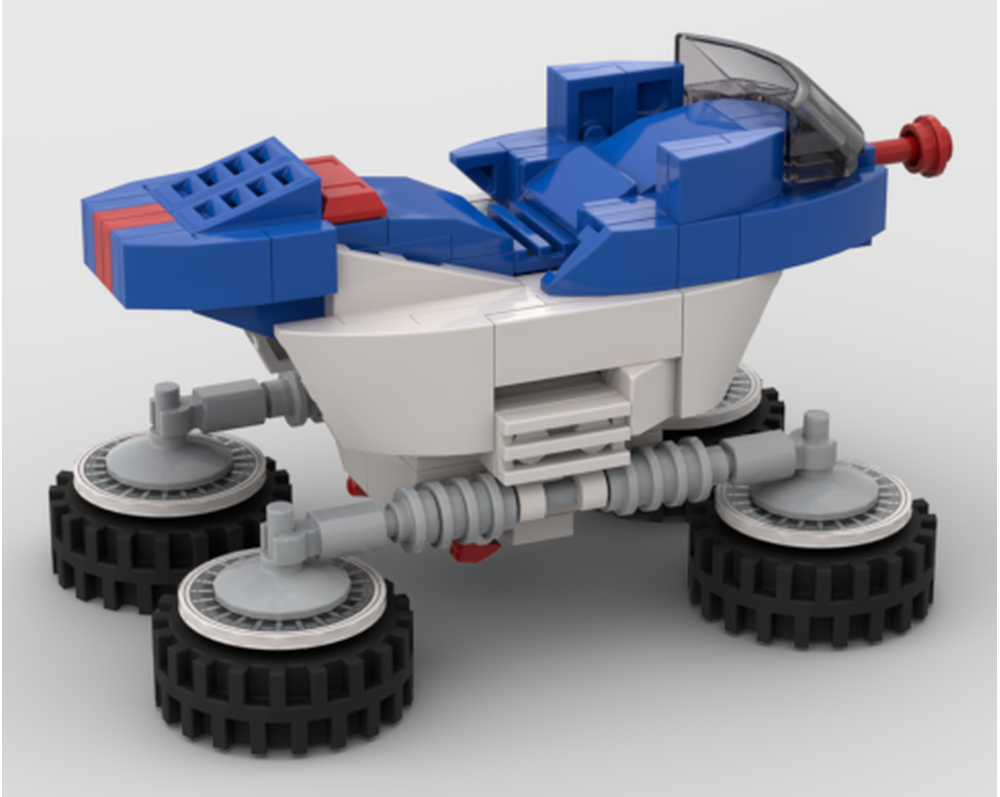 LEGO MOC M.A.S.K. BANDIT / BULLET Transformable Street Bike ...