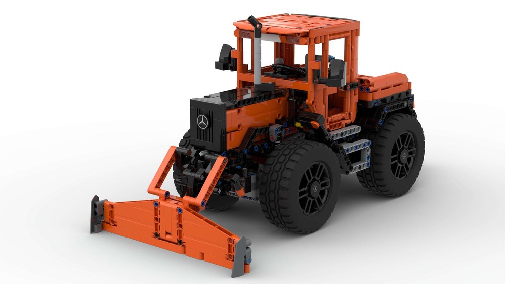 LEGO MOC 42177 MB Trac 1100 with 8 Attachments by lars_4444 ...