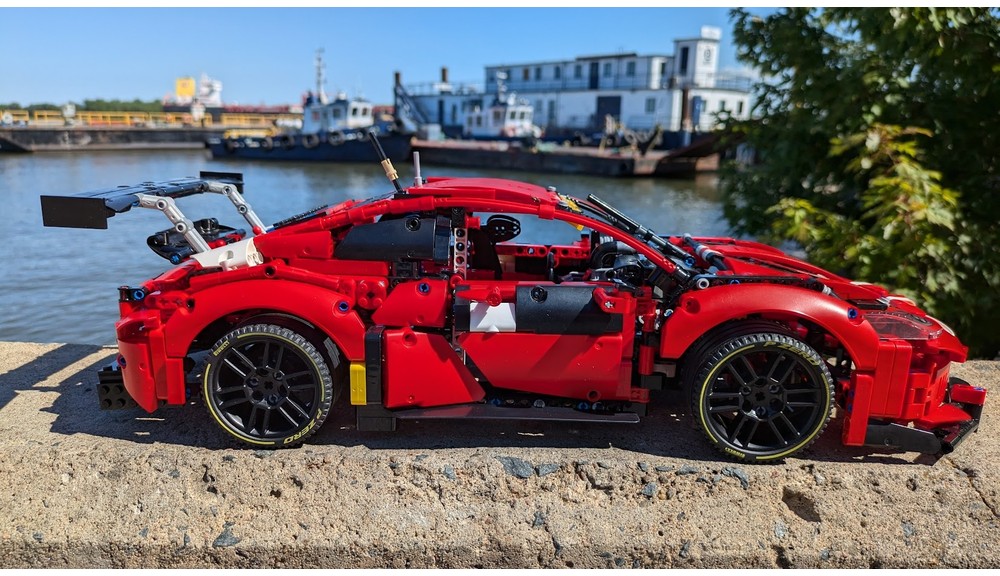 LEGO MOC LEGO 42125 Alternate - Porsche 911 RSR (LEGO 42096) by ...