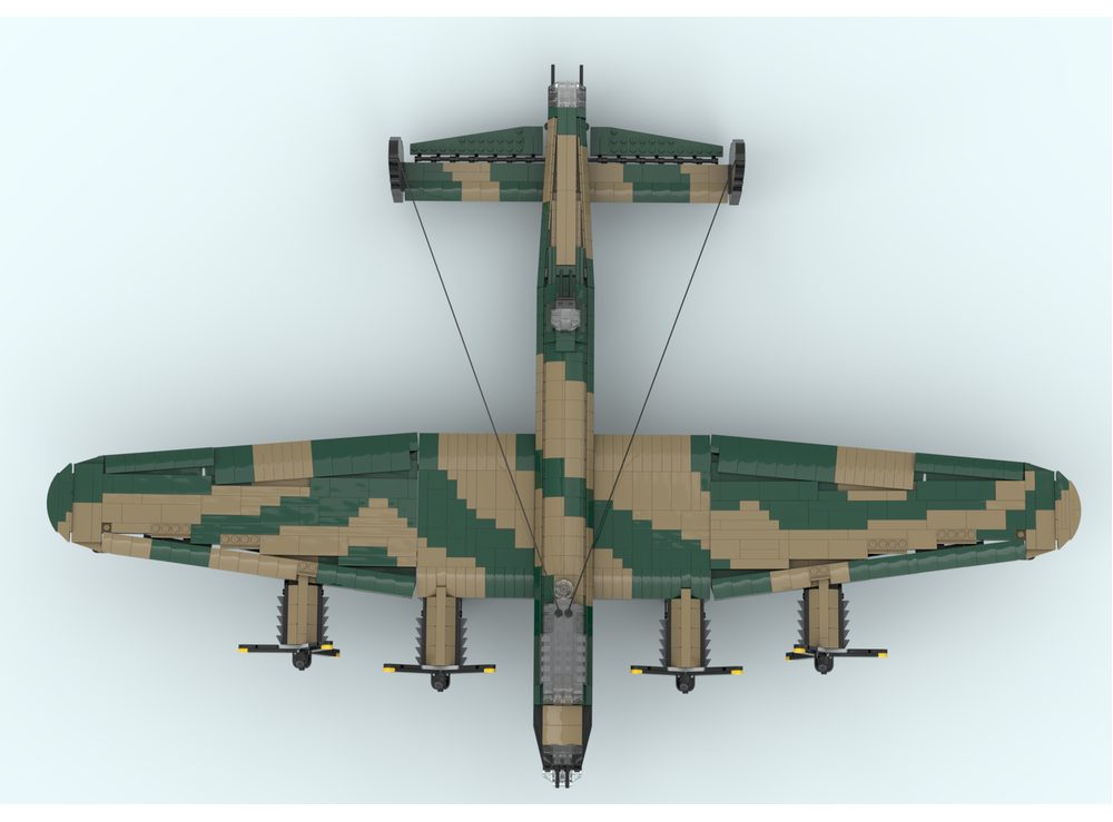 LEGO MOC Avro Lancaster B Mk.III - four engine bomber 1:35 by Soiij ...